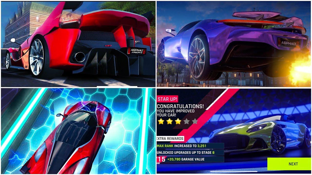 Asphalt 8 & 9, Multiplayer & Gameplay, November 30th - YouTube