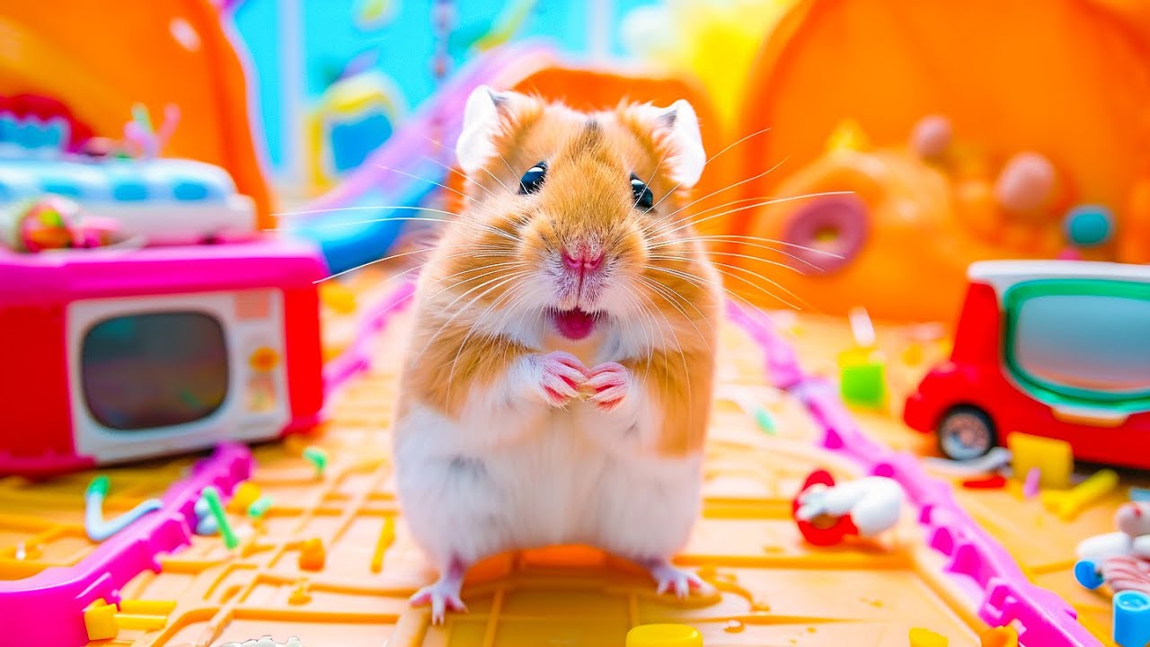 Epic Journey of Hamster Escaping DIY Maze 🐹 Hamster Maze - YouTube