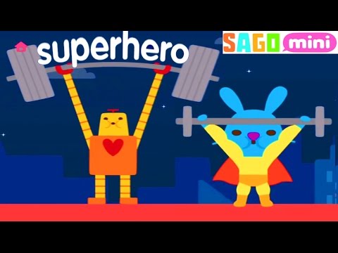 Саго Мини Супергерой | Sago Mini Superhero - Развивающий мультик (ИГРА ...