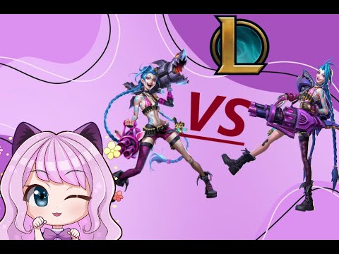 Jinx VS Jinx (who wins?) - VTuber Gremlin is bad at League - YouTube