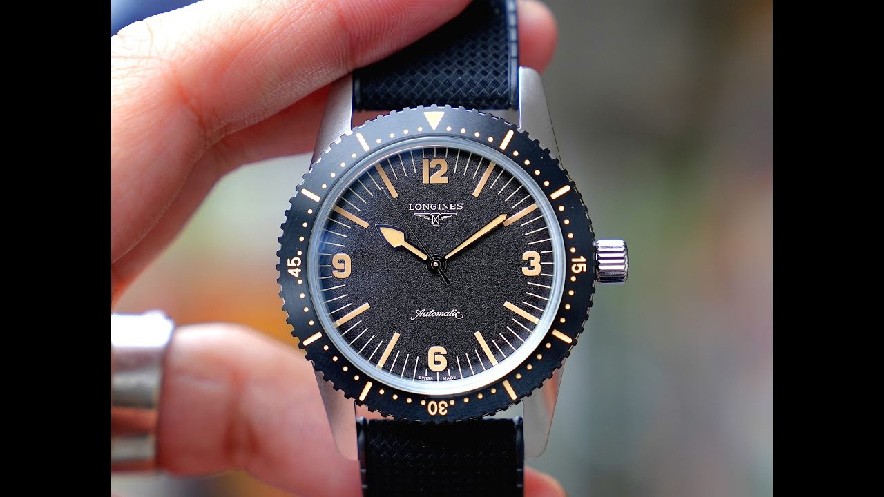 (BDT WATCH) Longines Skin Diver Heritage L2.822.4.56.9 L28224569 - YouTube