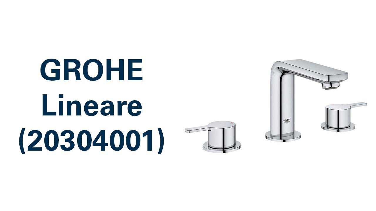 GROHE Lineare (20304001) - YouTube