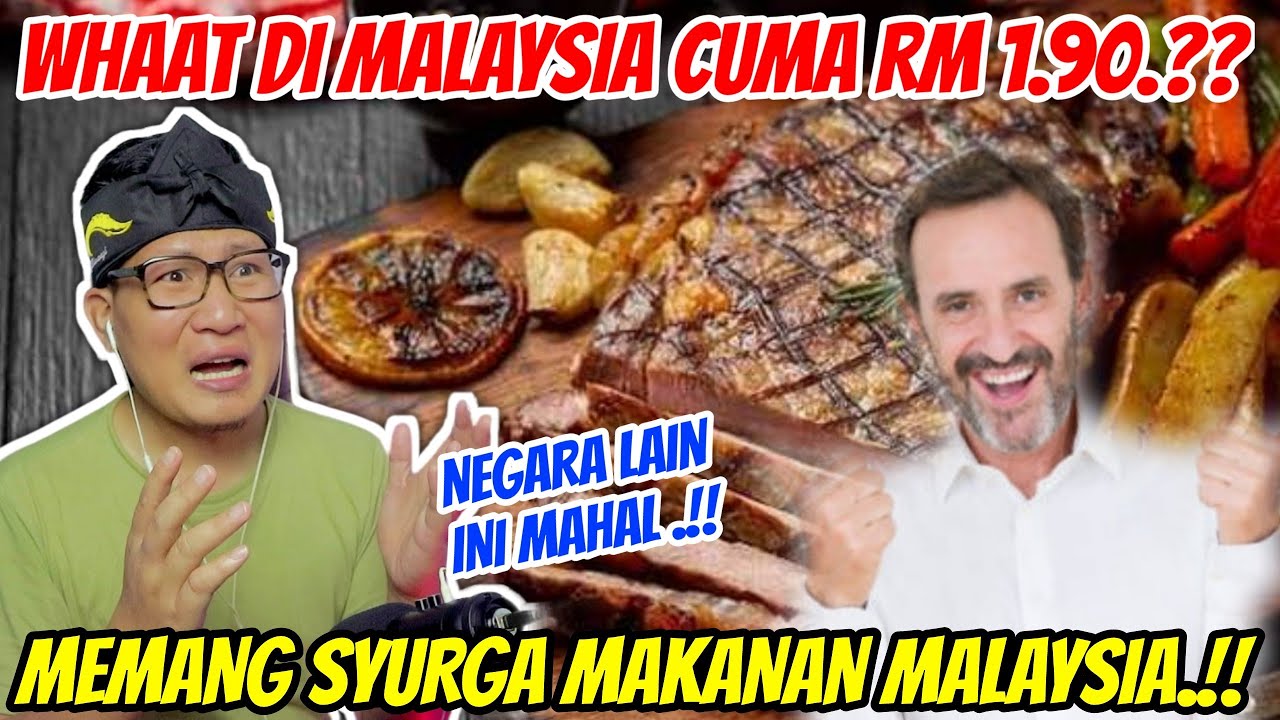 💥 PANTAS MALAYSIA DI BILANG SYURGA MAKANAN⁉️ TERNYATA MEMANG SYURGA⁉ ...
