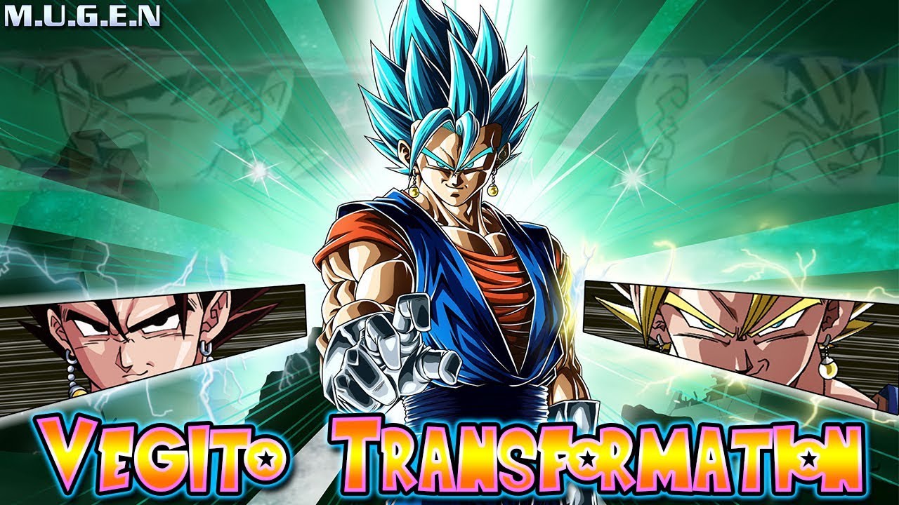 [MUGEN] Vegito Transformation (Base Form, SSJ, SSJ Blue) [Dragon Ball ...