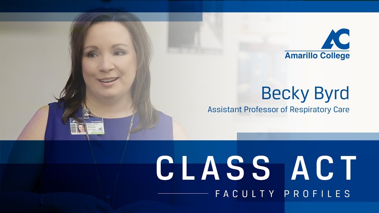 'Class Act' Faculty Profile Series: Becky Byrd - YouTube