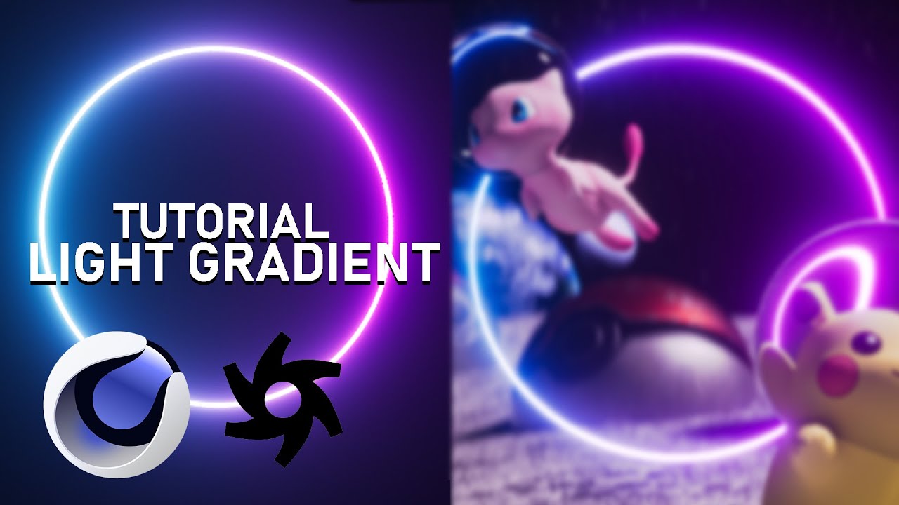 Cinema4D and Octane ACES light effect Tutorial I Smooth Light Gradient ...