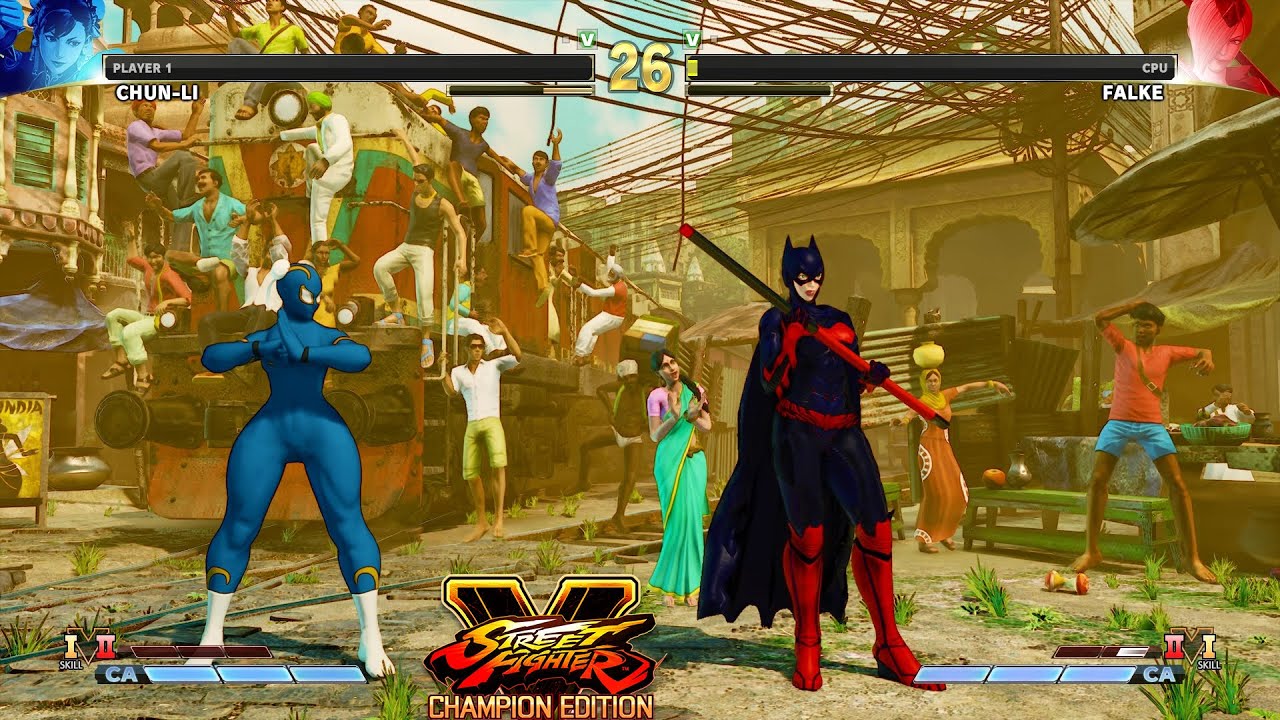 Street Fighter V: CE Chun Li vs Falke PC Mod #3 - YouTube