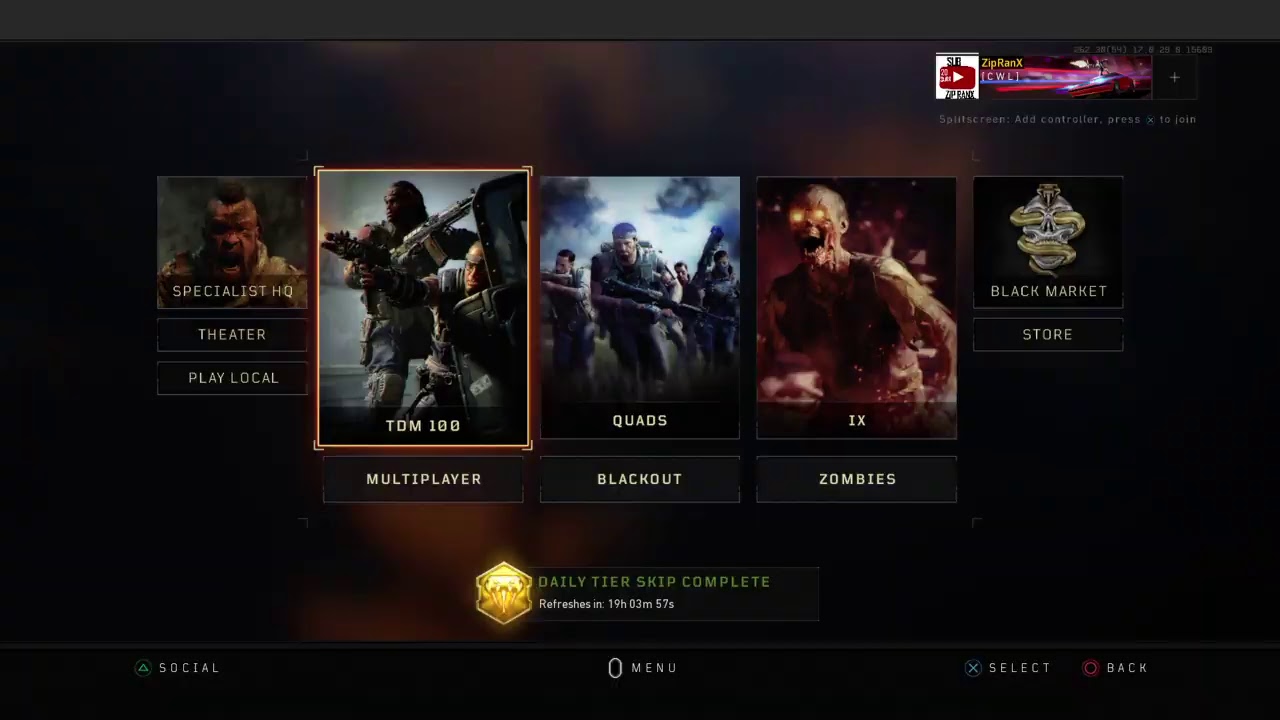 Bo4 Prestige 9 to PM Live! - YouTube