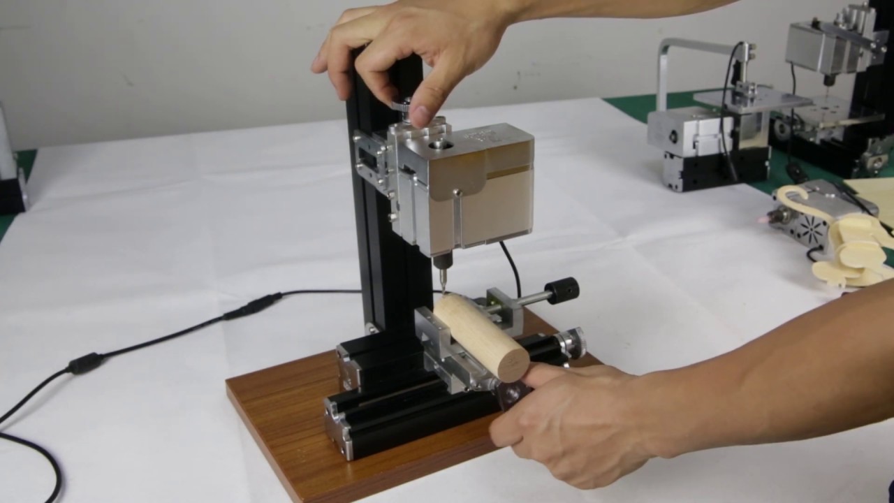 Electroplated Mini Metal Milling Machine for woodworking in Makerspace ...