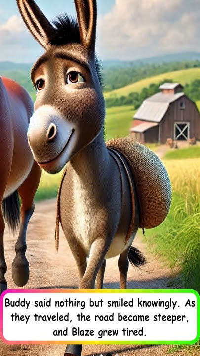 The Foolish Horse and The Clever Donkey Part 3 Learn English through ...