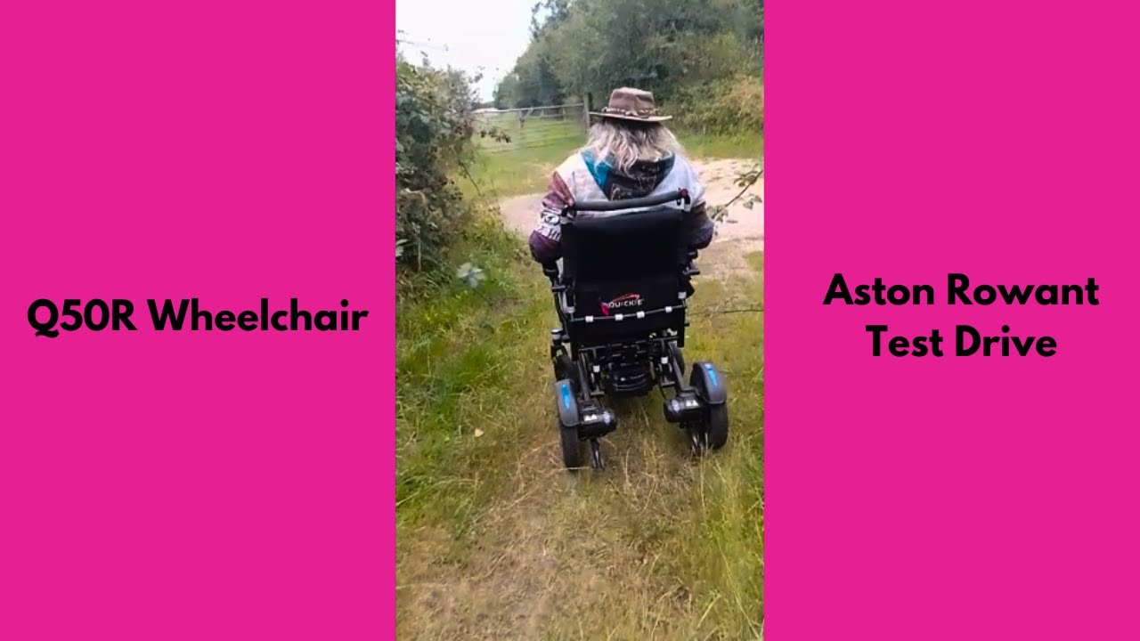 Q50R Motorised Wheelchair Test Drive at Aston Rowant Nature Reserve ...