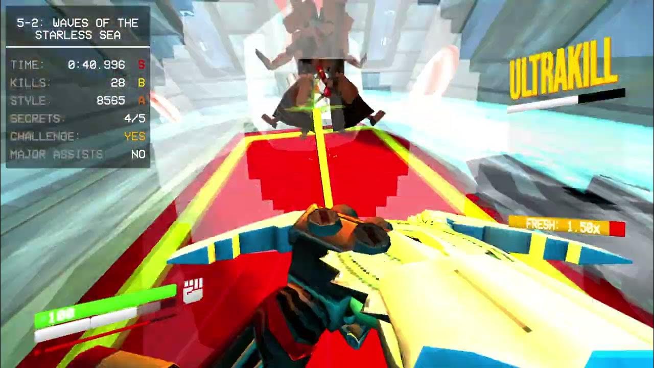 Ultrakill 5 2 P Speedrun In 1 02 815 World Record Youtube