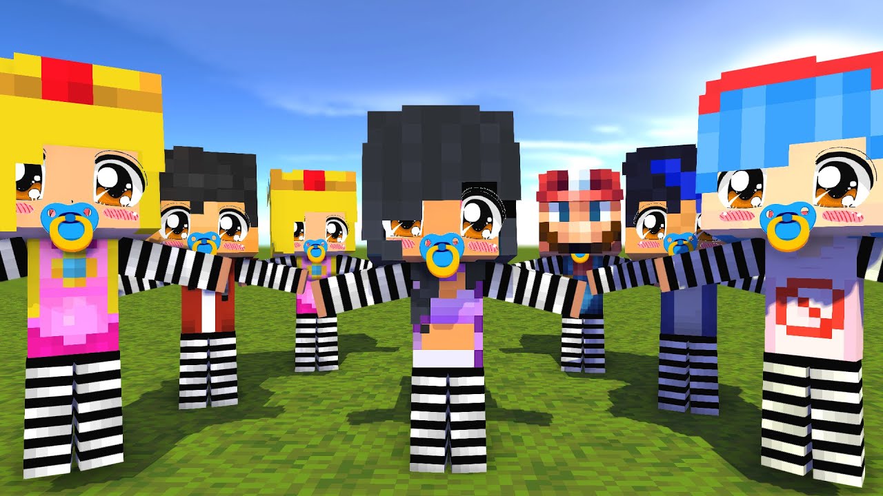 JOANA TUTU FIRST MEET PRISON FNF BOYFRIEND, APHMAU, EIN, AARON ...
