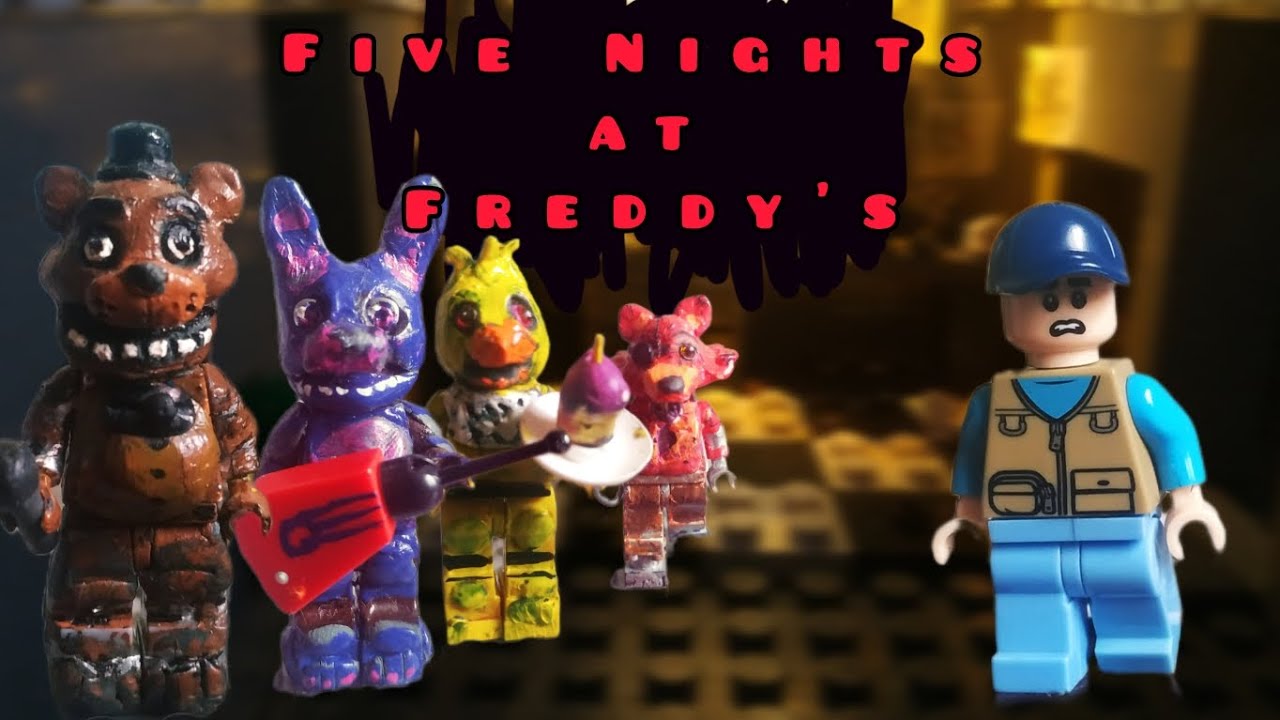 Лего анимация фнаф. Lego Fnaf 1 - YouTube
