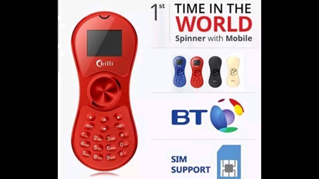 fidget spinner mobile phone - YouTube