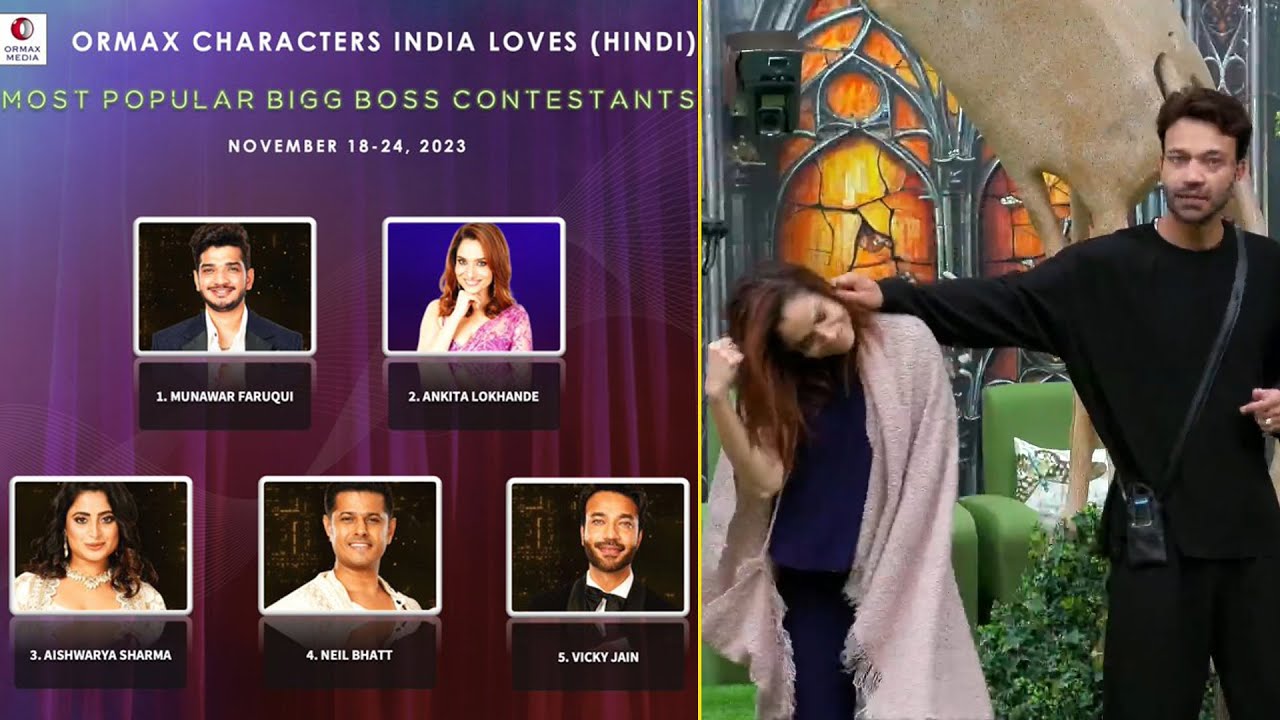 Bigg Boss 17 Live Update: Munawar Ankita Aishwarya Neil Vicky Bane BB ...