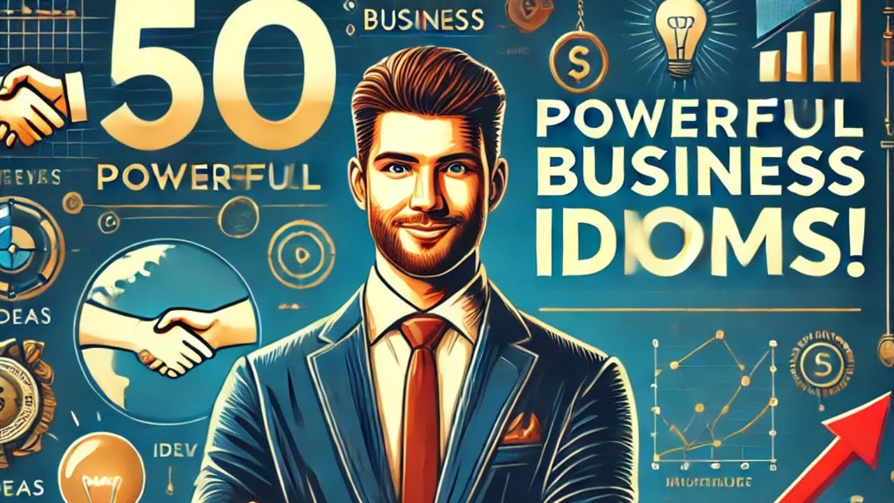 Learn 50 Business Idioms and Win at Work!#idioms #englishidiom# ...