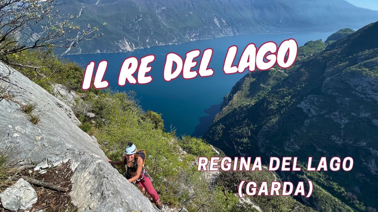 Via IL RE DEL LAGO (VI-): Arrampicata multipitch con ferrata finale a ...