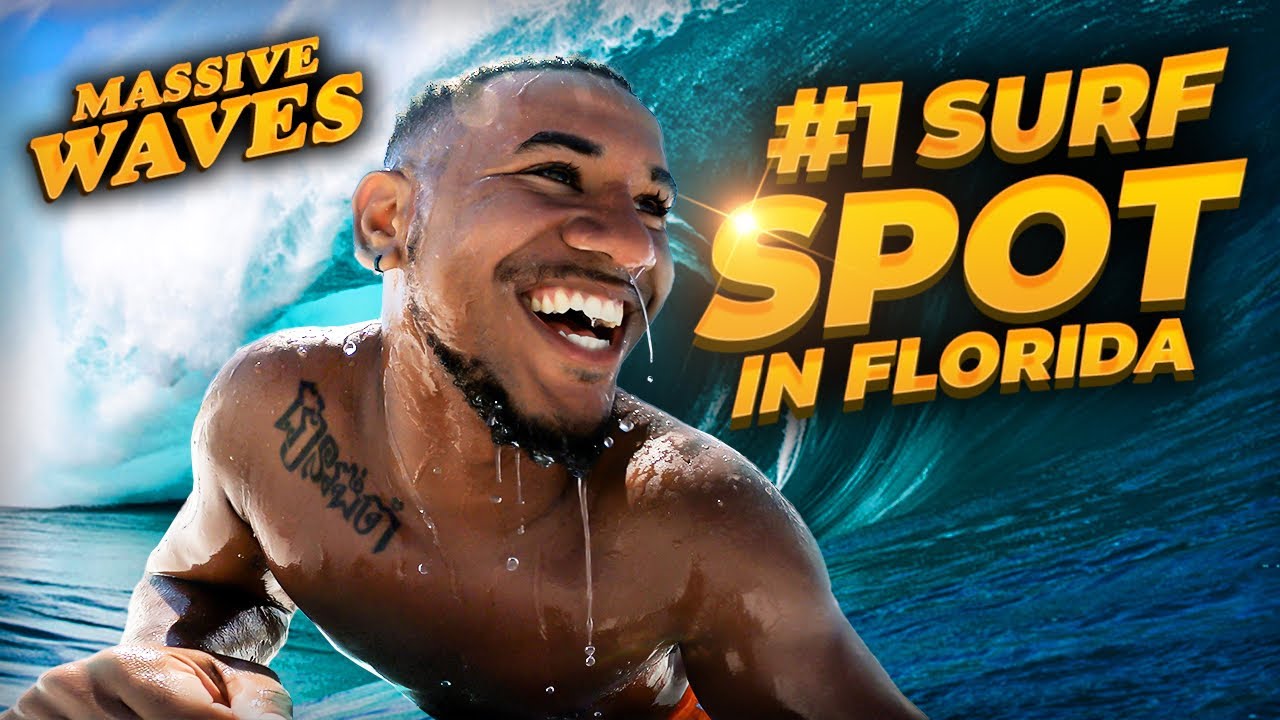 The Best Surf Spot In Florida🌊🏄🏾‍♂️| Sebastian Inlet 🌊🏄🏾‍♂️ - YouTube