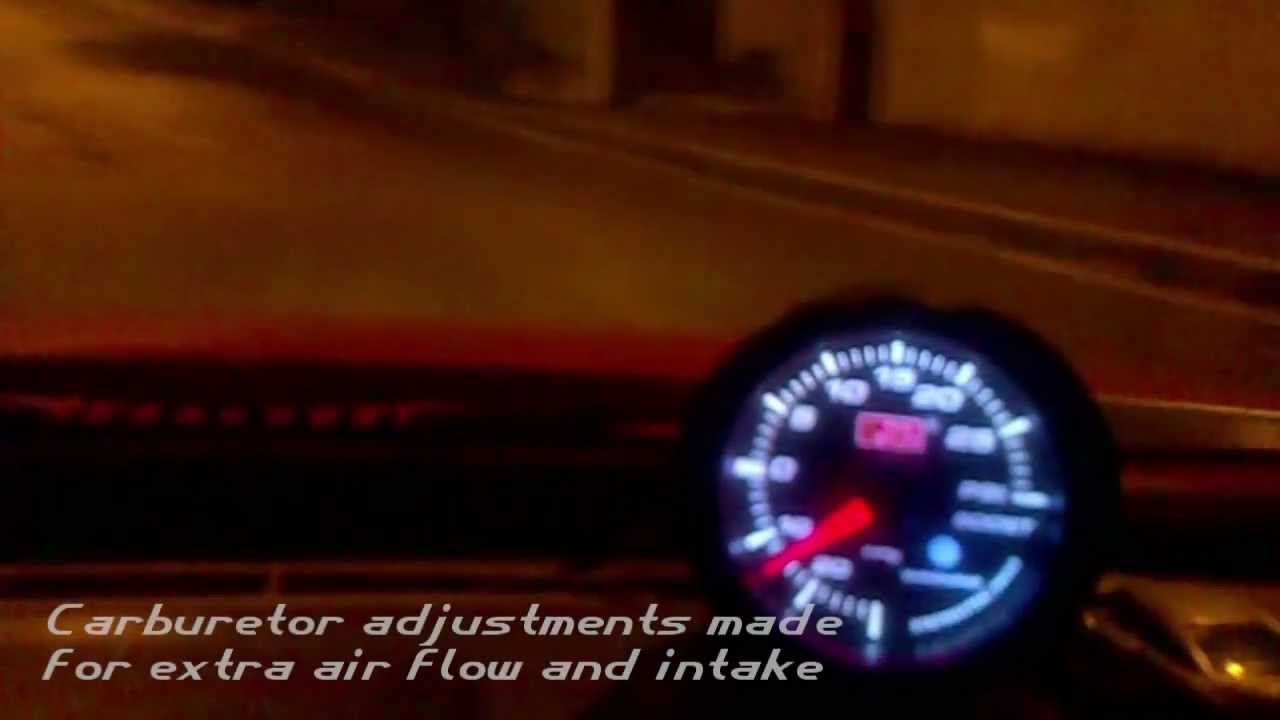 My 1982 Colt Mirage Turbo at 18.5 psi - YouTube