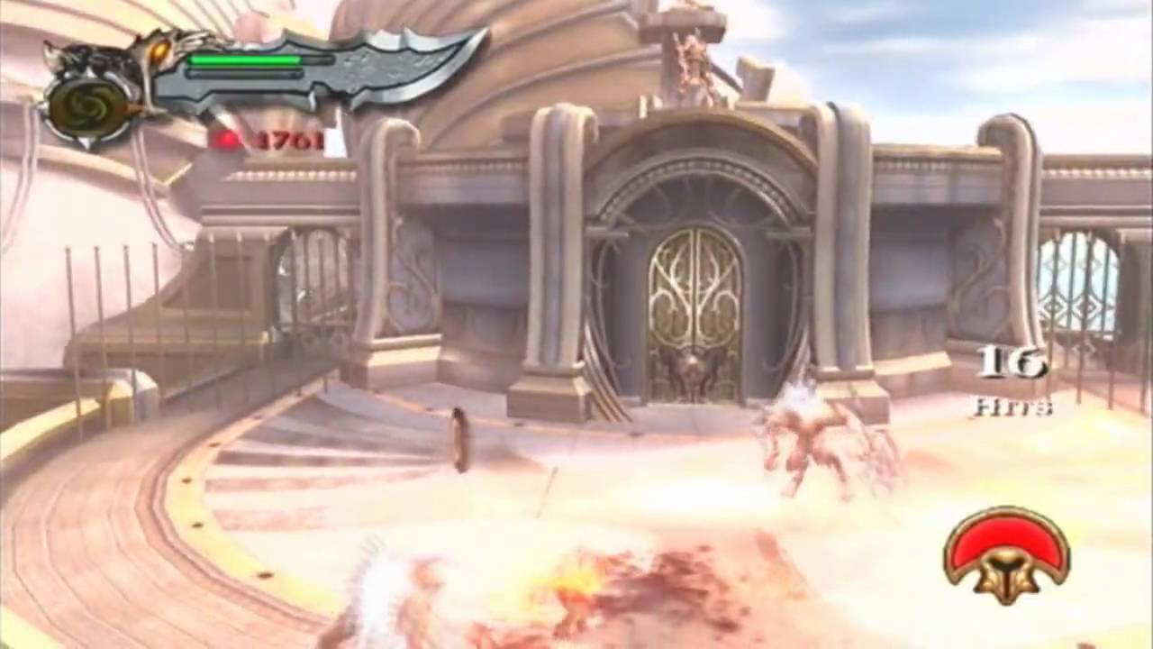 God of War Collection: GOW II 09 Theasus Fight - YouTube