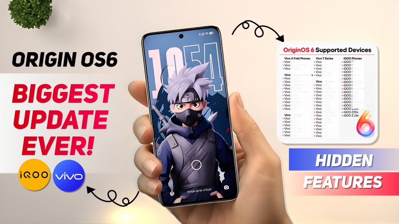Origin OS 6 in India 🔥 Full Features & Device List | Vivo & iQOO Big ...