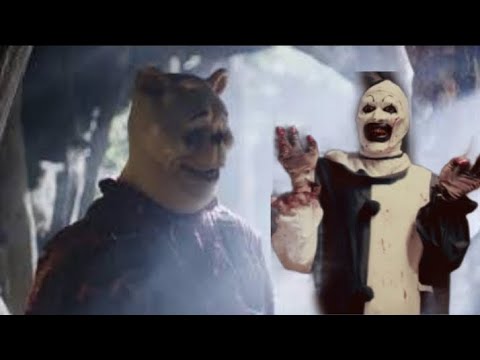The Haunted Hour part 2: Art the clown Vs Evil Pooh - YouTube