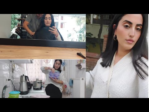 SAÇLARIM GİTTİ 💇‍♀️|VLOG |MARKET TURU|