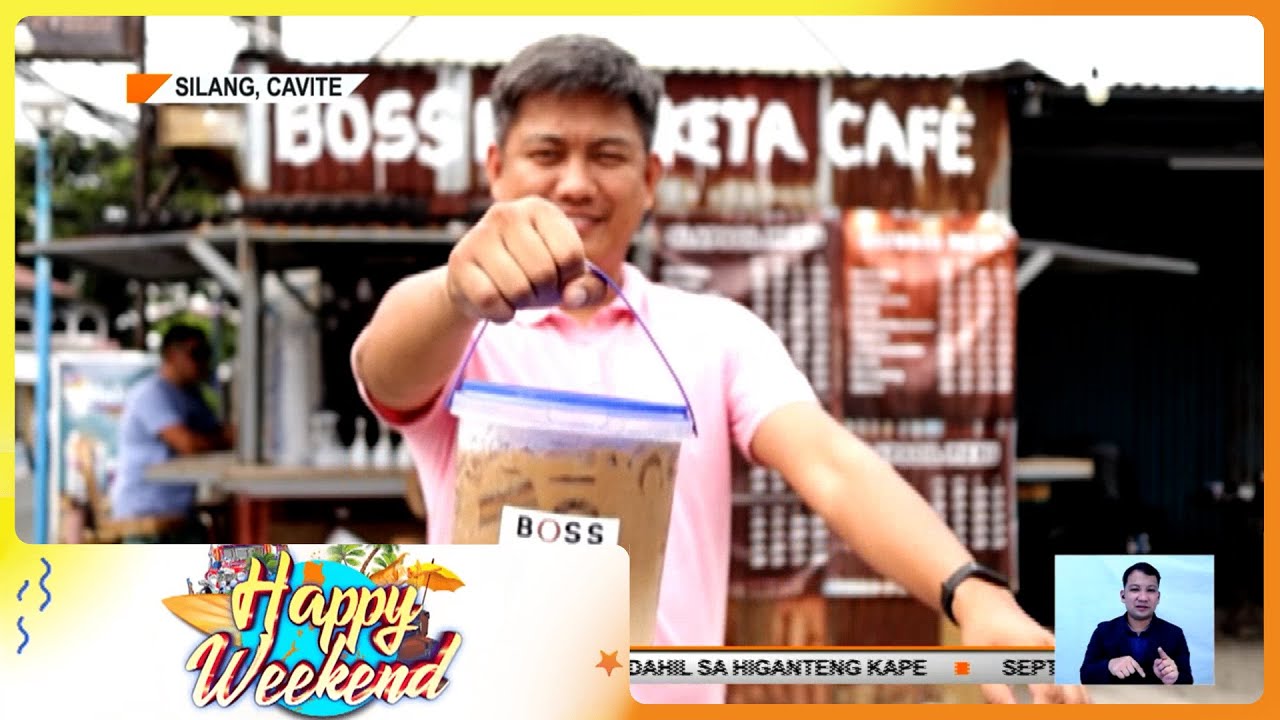 Coffee shop sa Cavite, dinarayo dahil sa higanteng kape | Frontline ...