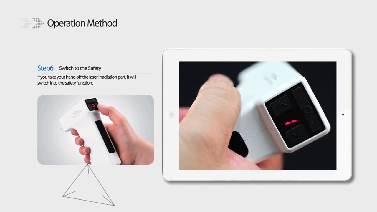 HandyRay laser lancing device Operation Manual - YouTube