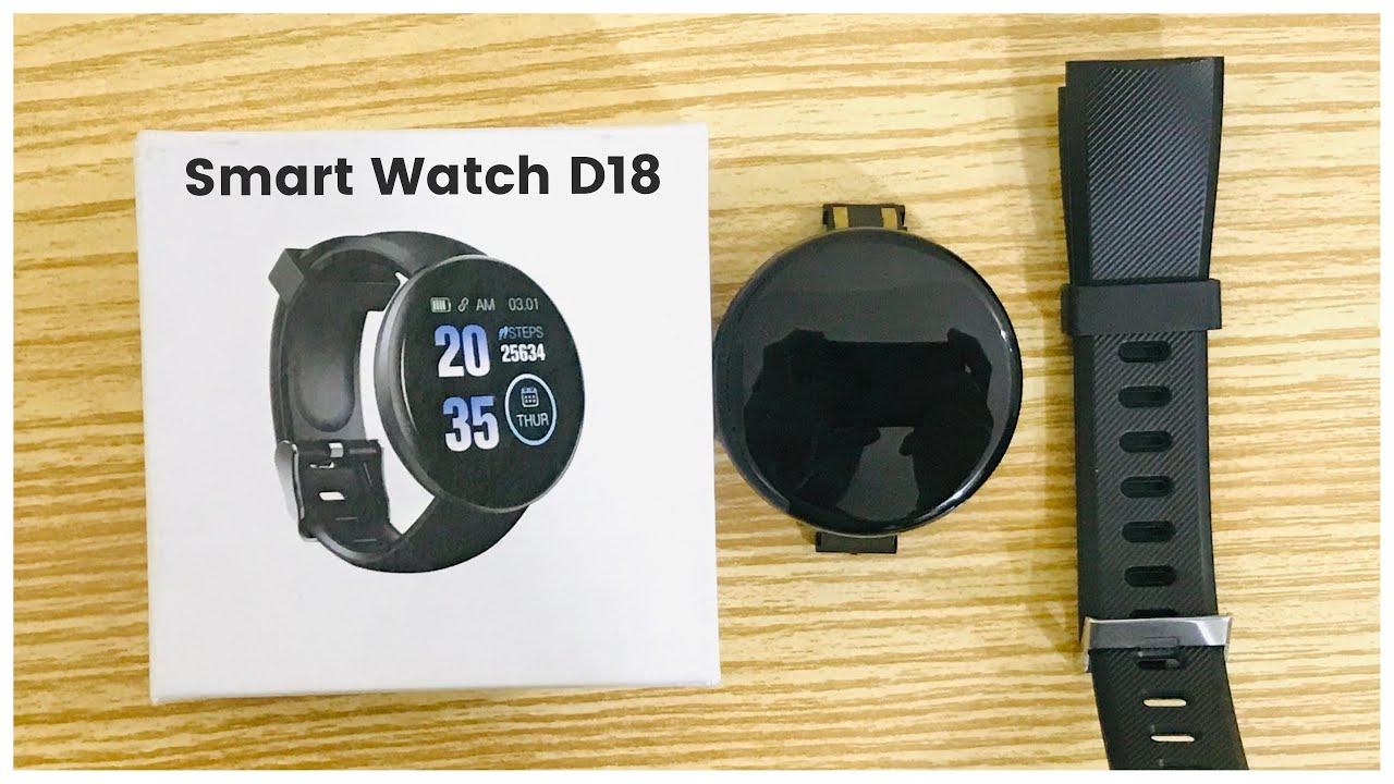 Smart Watch D18 - YouTube