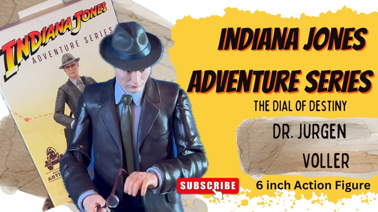 Indiana Jones Adventure Series Dial of Destiny Jurgen Voller Action ...