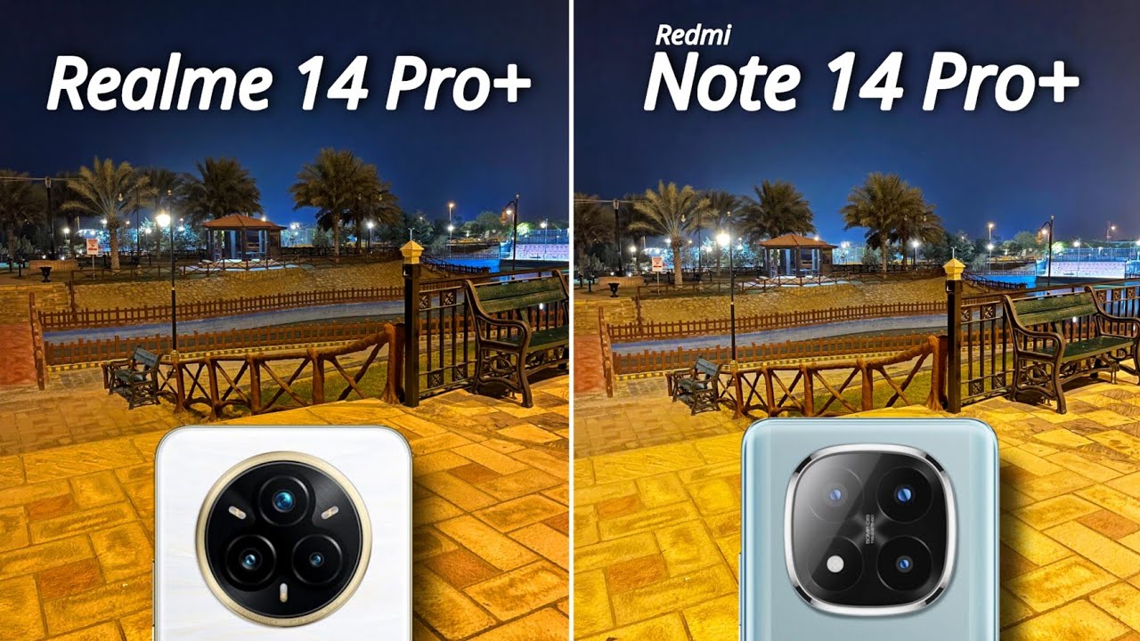 Realme 14 Pro Plus vs Redmi Note 14 Pro Plus Camera Test - YouTube