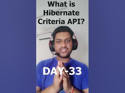 What is Hibernate Criteria API? #javaprogramming #shorts - YouTube