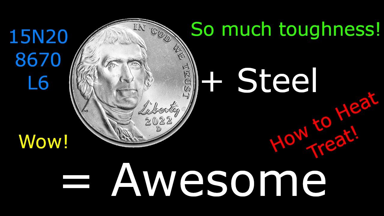 Secrets of Nickel Knife Steels - 15N20, 8670, L6, and More! - YouTube