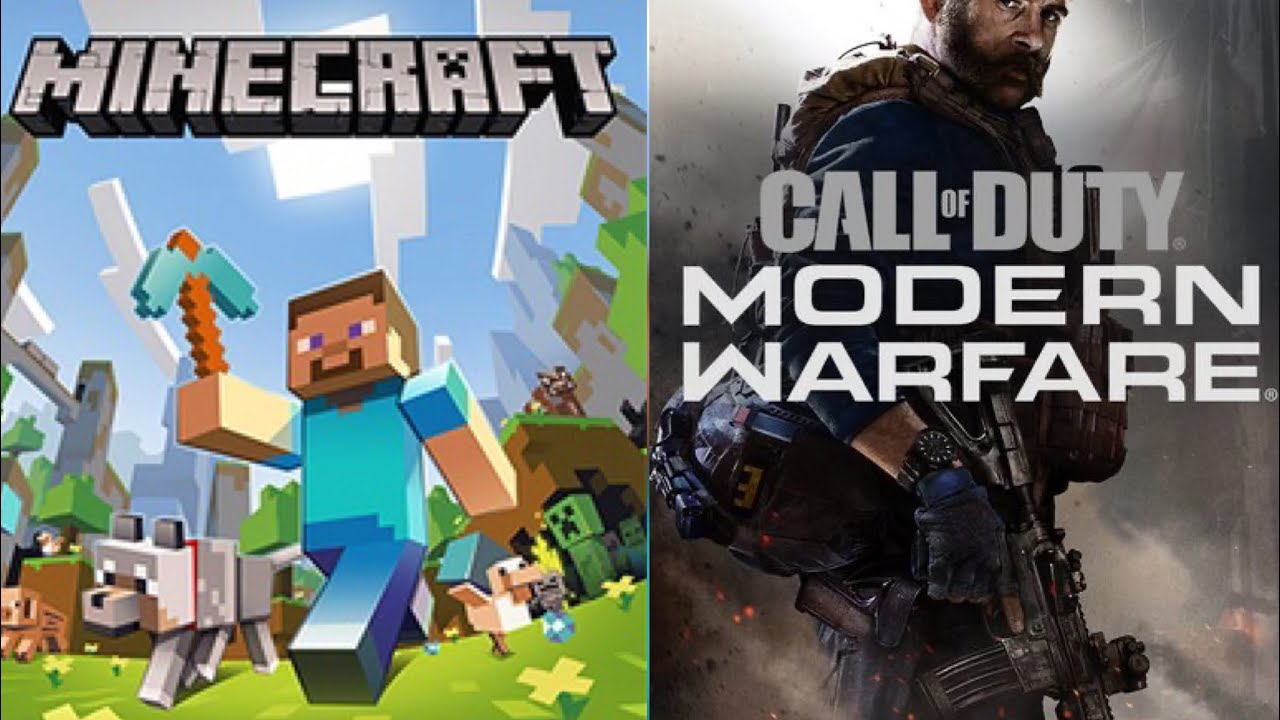 Minecraft & Call Of Duty ☠️ - YouTube