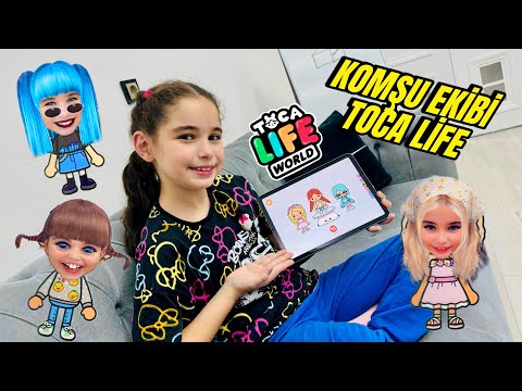 ELİF SİNEM TOCA LİFE KOMŞU KIZI EKİBİ KARAKTERLERİNİ YAPALIM !!