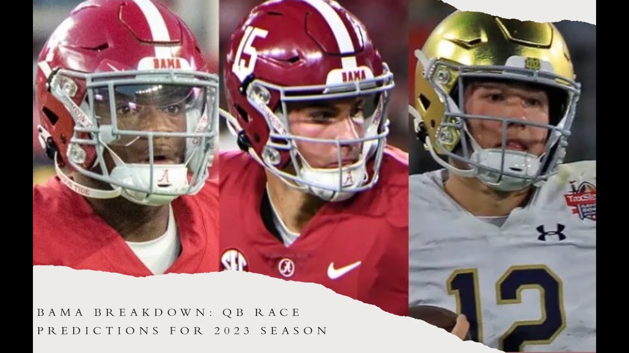 Exactly What Will Happen At QB For Alabama in 2023 - BAMA BREAKDOWN ...