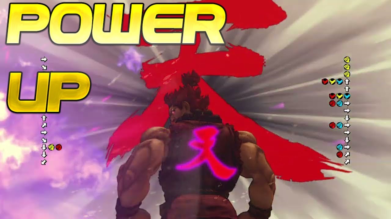 USF4 Power up by an Extra effort【Ultra Street Fighter IV】 - YouTube