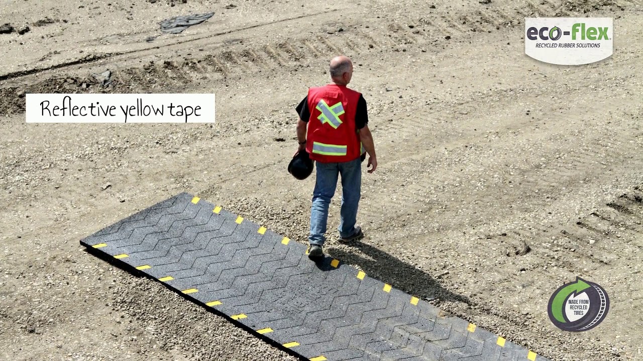 Industrial products - Eco-flex Recycled Rubber Solutions - YouTube