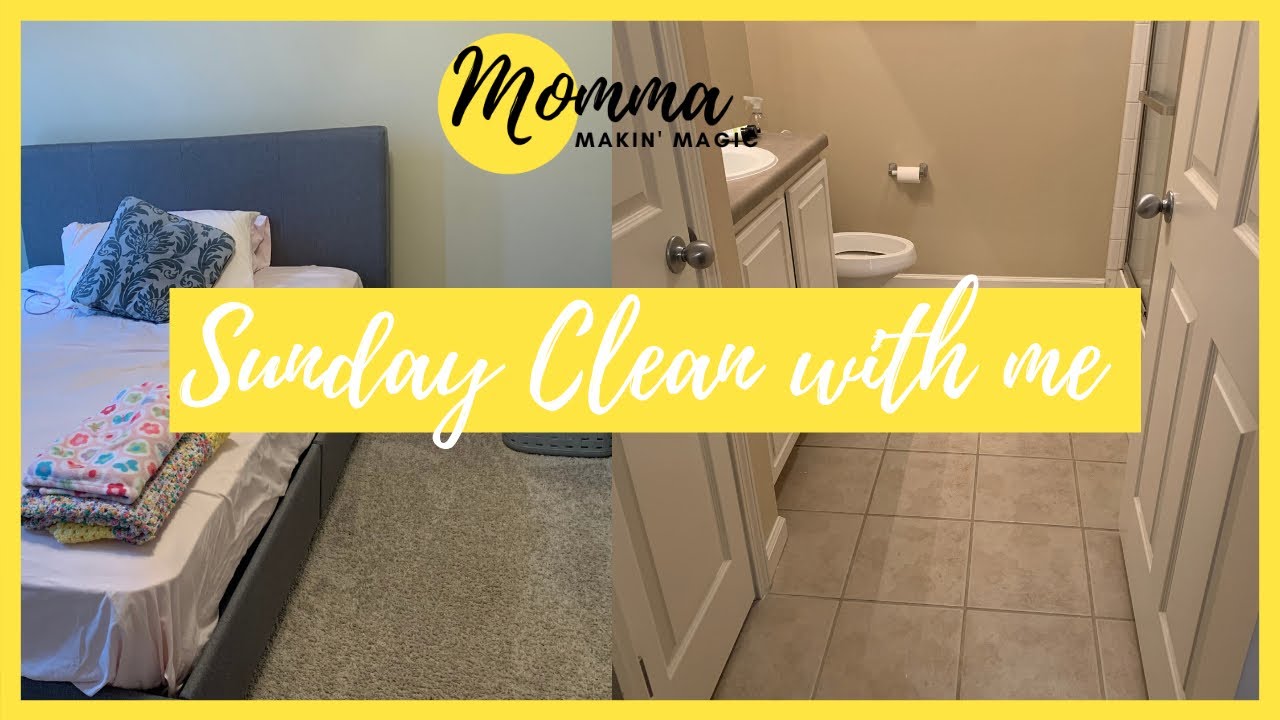 *NEW SUNDAY CLEAN WITH ME* | CLEANING MOTIVATION - YouTube
