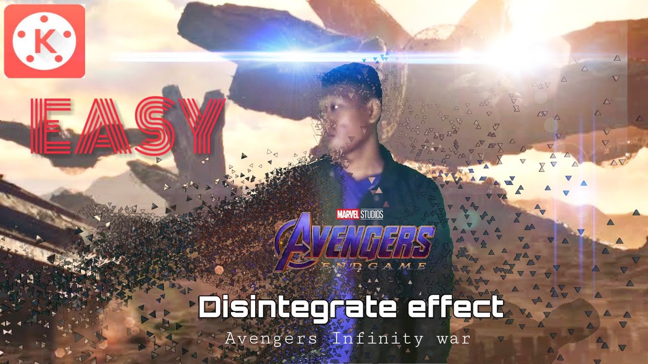 Endgame Disintegration Tutorial ! Kinemaster || Avengers Endgame ...