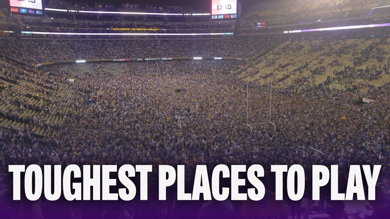 Toughest Places To Play In College Football | Why LSU's Death Valley Is ...