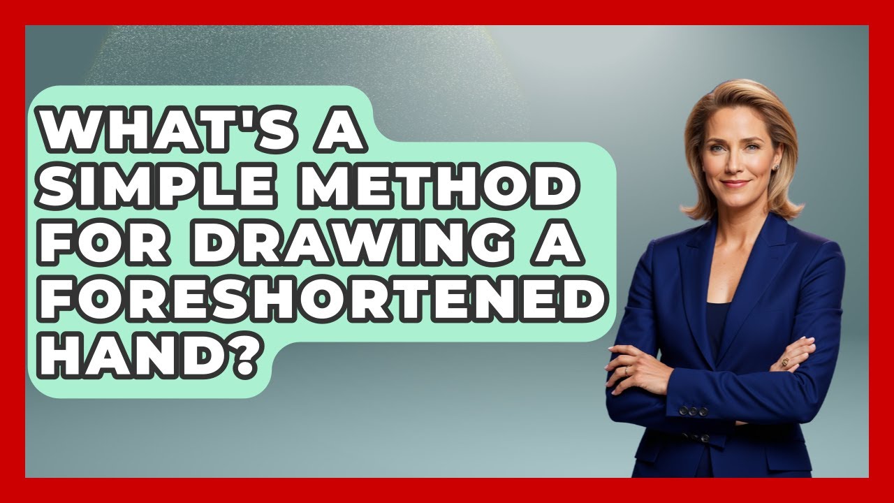 What's A Simple Method For Drawing A Foreshortened Hand? - Drawing and ...