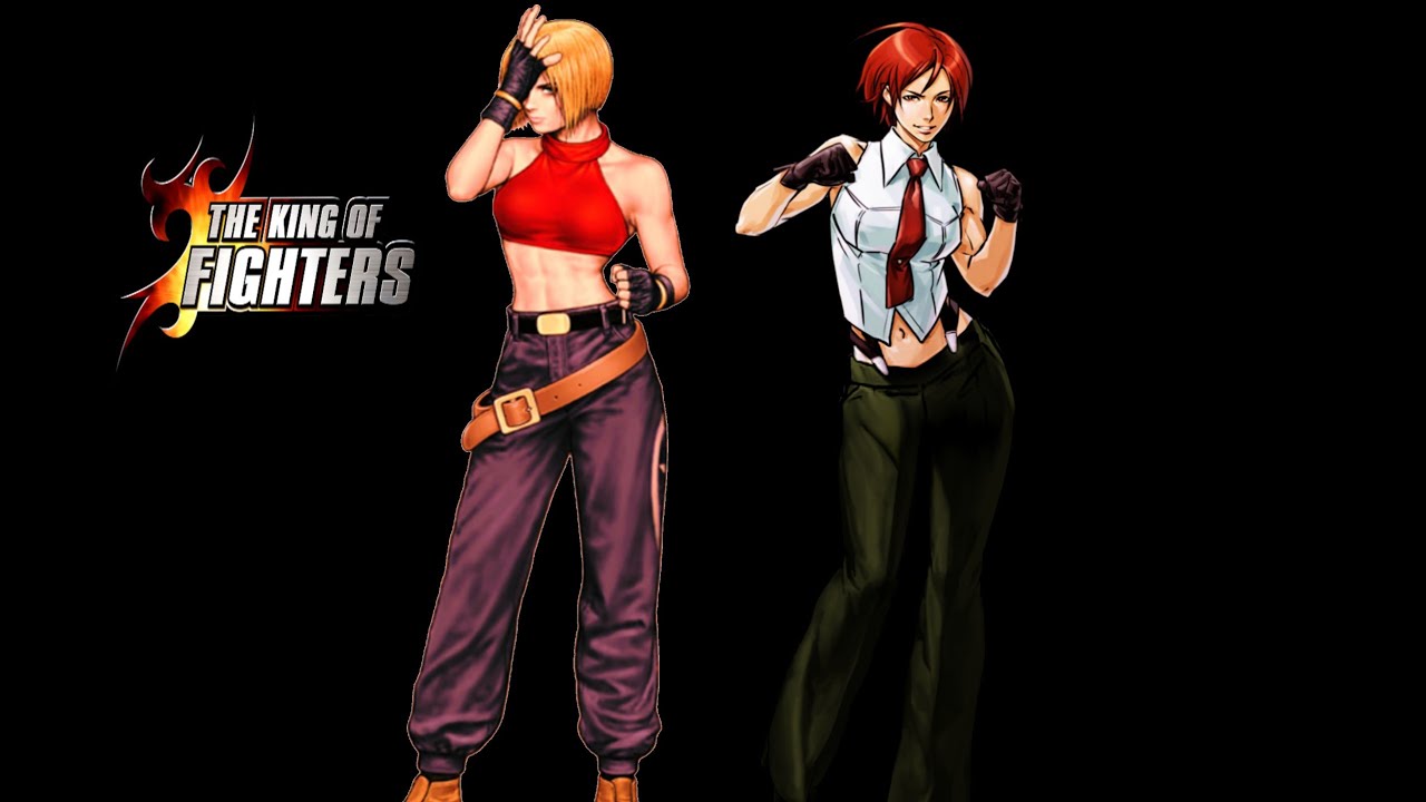 MUGEN Team Arcade Gameplay Blue Mary (KOF) & Vanessa (KOF) - YouTube