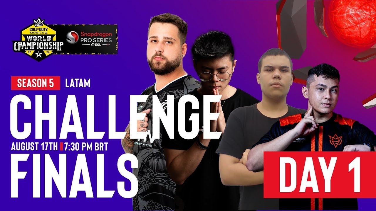 🔴STAGE 4 LATAM FINAL: GALORYS, 4IN, ANCIENT, STREET - Call of Duty: Mobile Challenge Finals ...