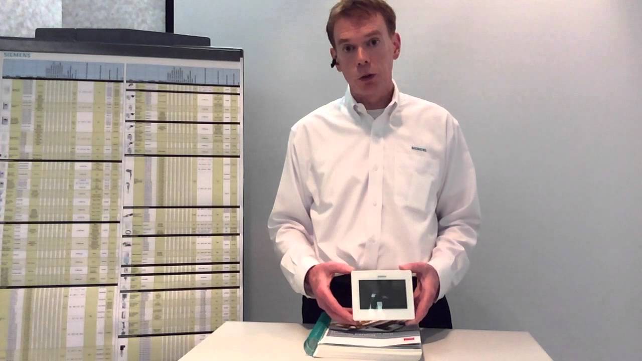 Siemens RDY2000 Commercial Thermostat - YouTube