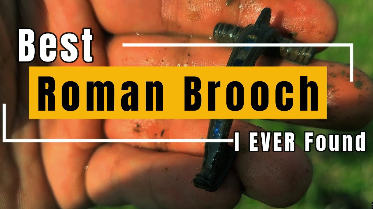 Best Roman Brooch I Ever Found - Metal detecting UK 2023 - YouTube