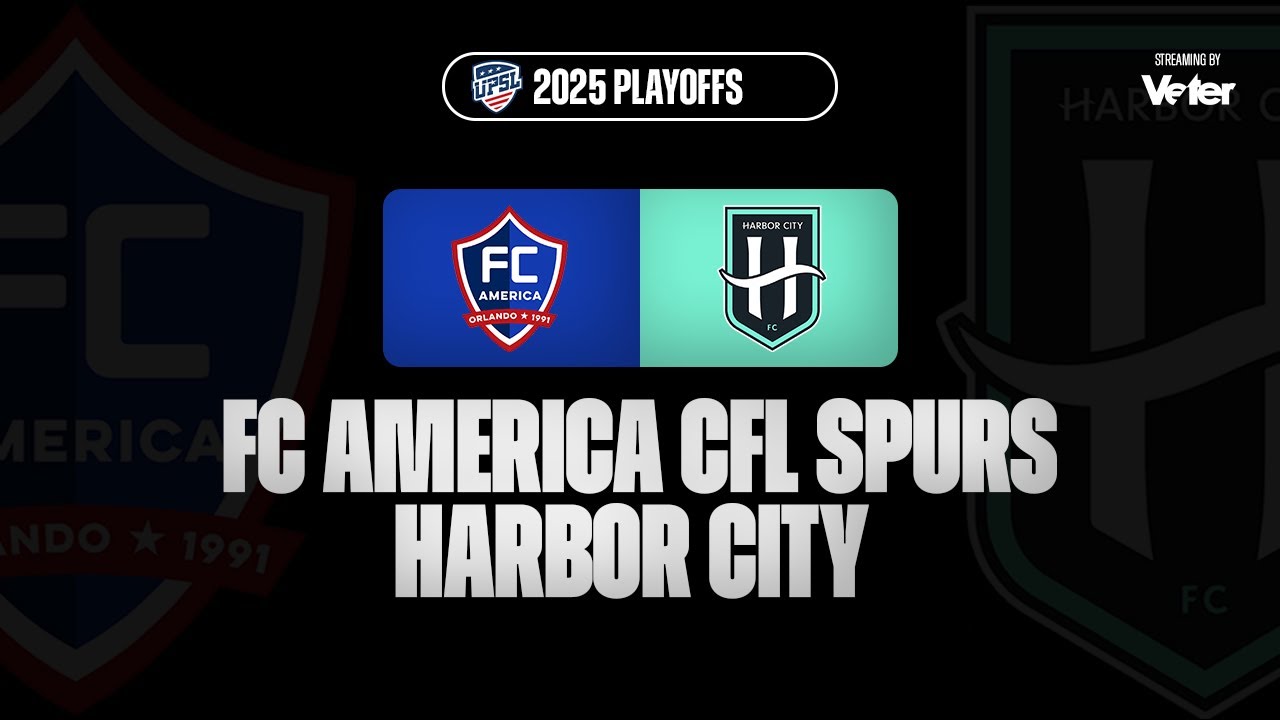 FC AMERICA CFL SPURS VS HARBOR CITY FC - YouTube