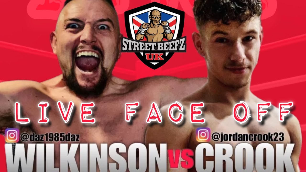 Live Face Off with Daz Wilkinson and Jordan Crook who will be squaring ...